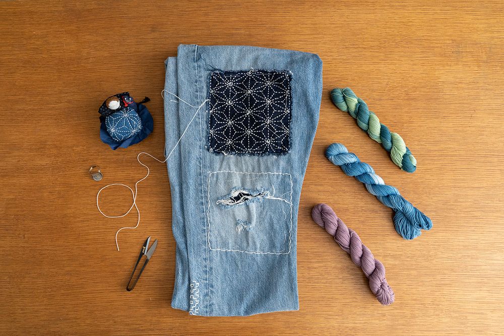 My project for course: Introduction to Japanese Sashiko Stitching ...